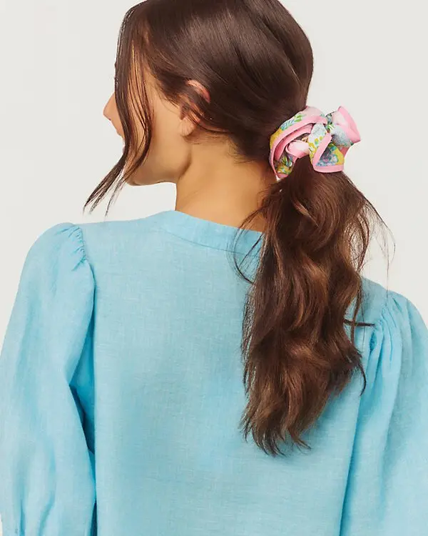 LILLY PULITZER Layered Ruffle Scrunchie Set - Multi Lilly Garden Home