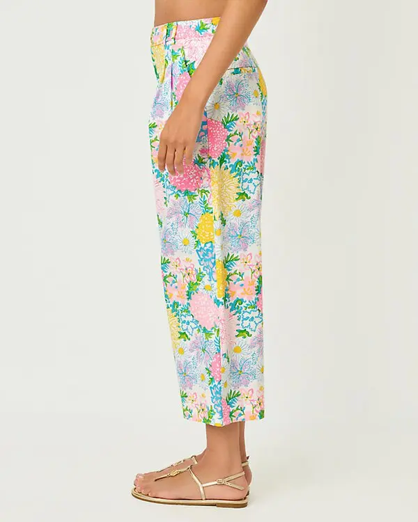 Lilly Pulitzer® Mandalay Wide Leg Crop Pant
