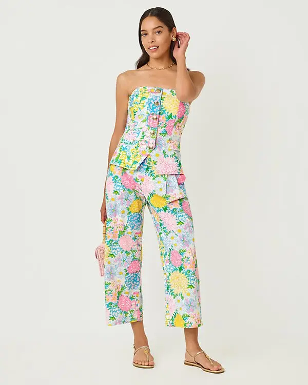 Lilly Pulitzer® Mandalay Wide Leg Crop Pant