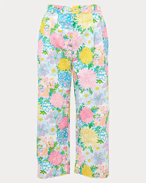 Lilly Pulitzer® Mandalay Wide Leg Crop Pant