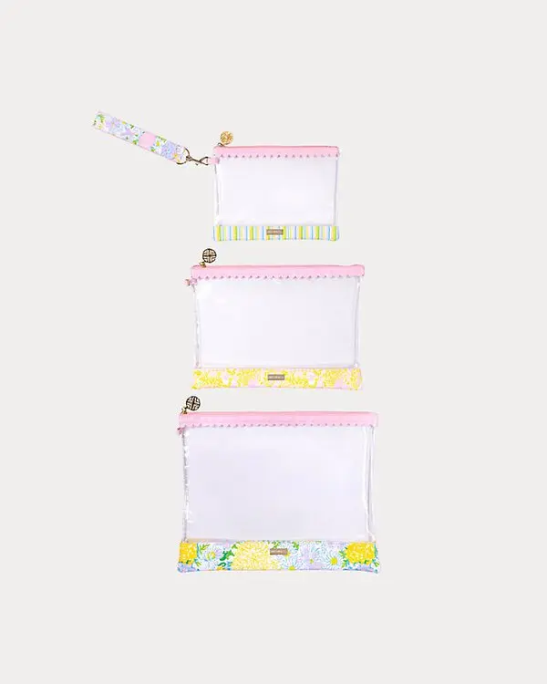 Lilly Pulitzer® Carryall Trio Pouch Set