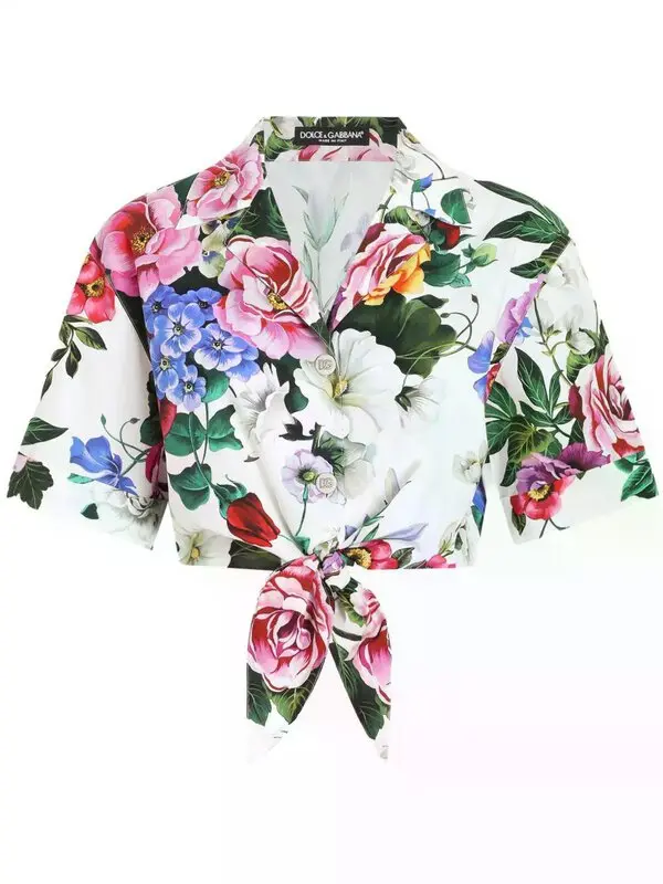 Dolce & Gabbana Floral-print Shirt