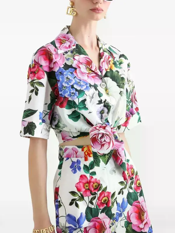 Dolce & Gabbana Floral-print Shirt