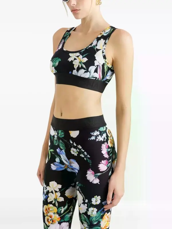 Dolce & Gabbana Printed Crop Top