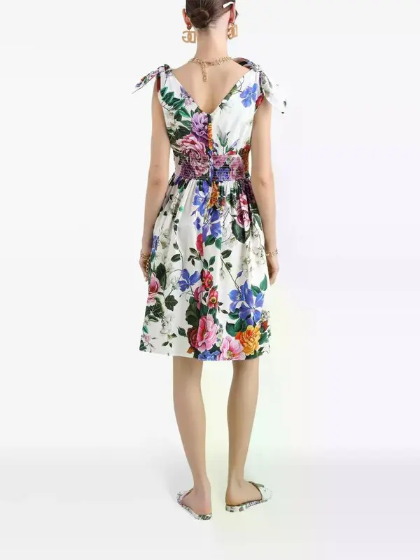 Dolce & Gabbana Floral-print Mini Dress