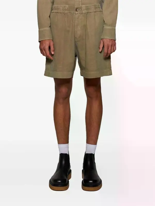 THE ELDER STATESMAN Early Dawn Cropped Shorts