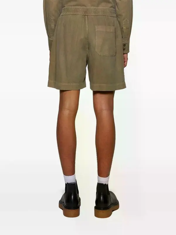 THE ELDER STATESMAN Early Dawn Cropped Shorts