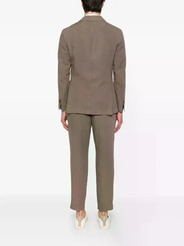 DELL'OGLIO Single-breasted Suit - Brown