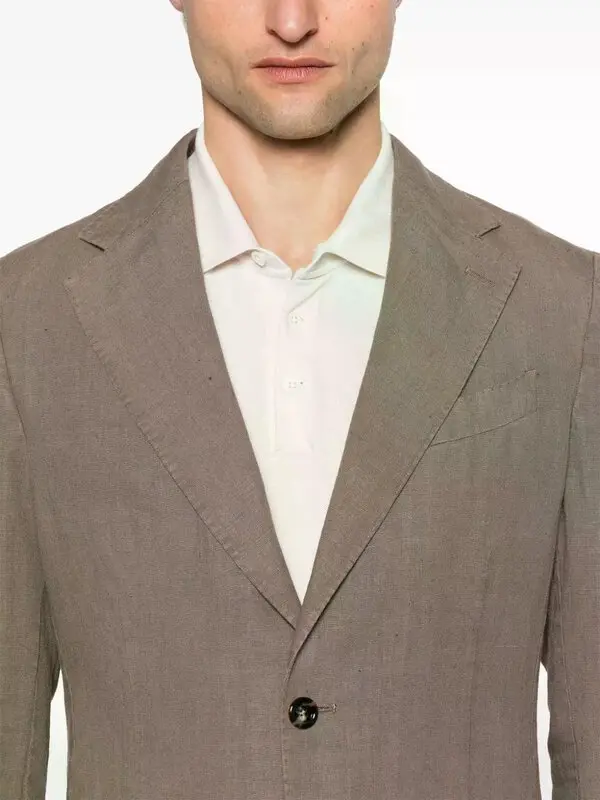 DELL'OGLIO Single-breasted Suit - Brown