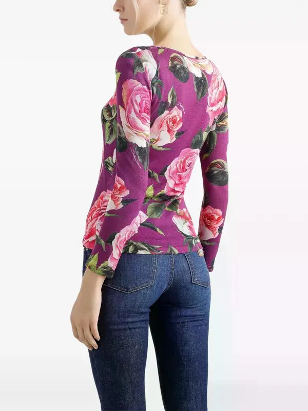 Dolce & Gabbana Floral-print Top