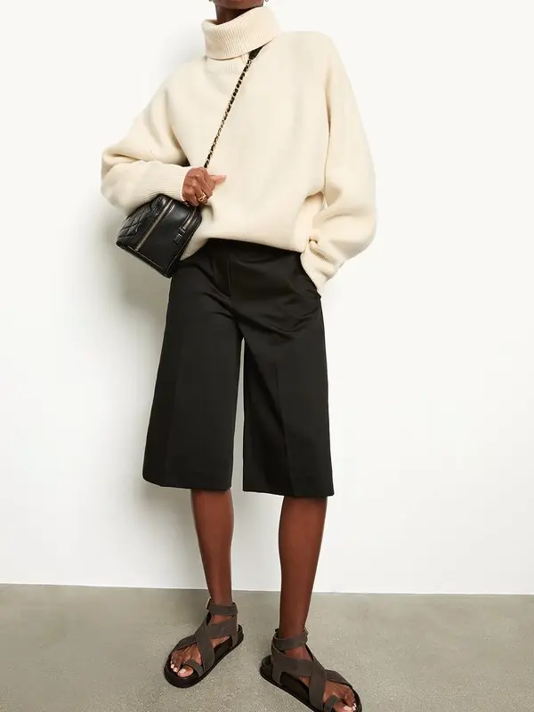 NILI LOTAN Erza Cotton Shorts