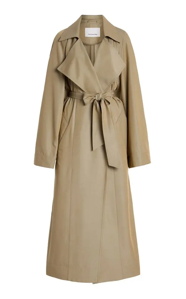 THE FRANKIE SHOP - Astoria Cutout Trench Coat