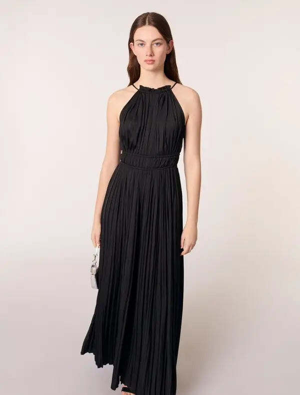 Maje Pleated Jumpsuit