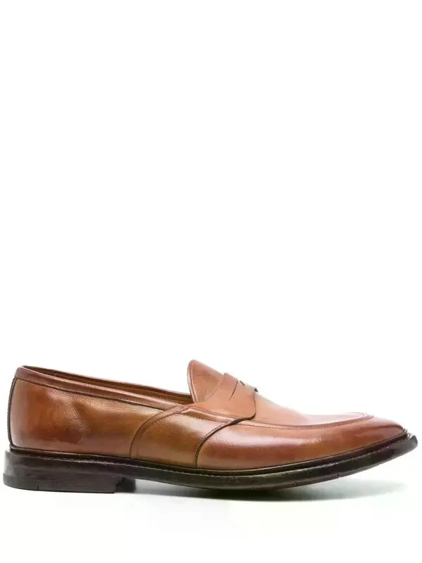 Premiata Leather Loafers - Brown