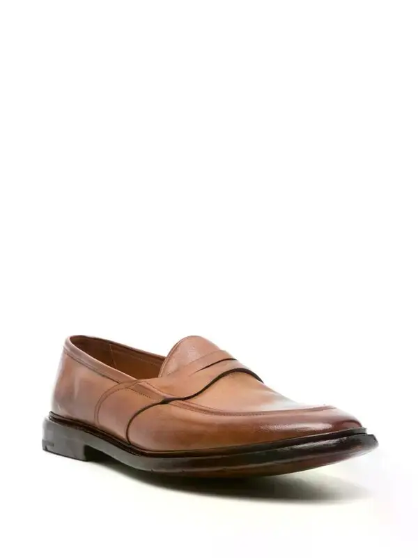 Premiata Leather Loafers - Brown
