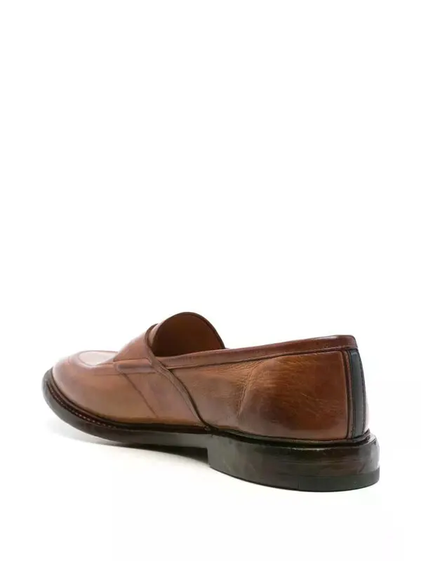 Premiata Leather Loafers - Brown