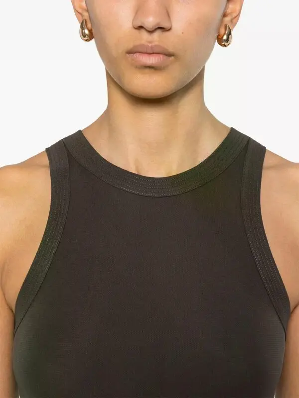 TOTEME Jersey Tank Top - Green