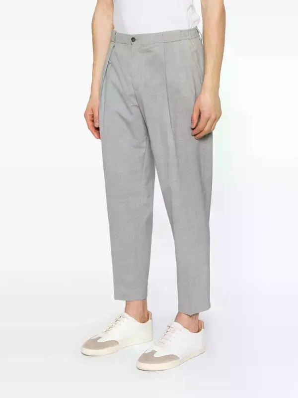BRIGLIA 1949 Tapered-leg Trousers - Grey
