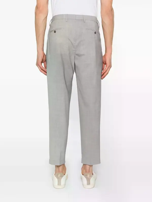 BRIGLIA 1949 Tapered-leg Trousers - Grey