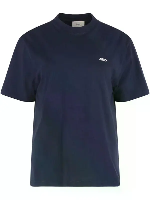 AUTRY Logo-embroidered T-shirt