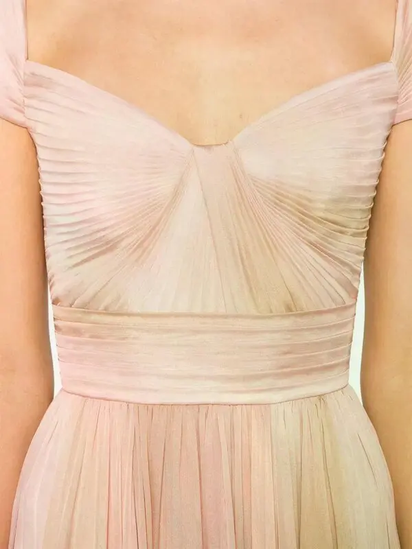 Elie Saab Pleated Gown
