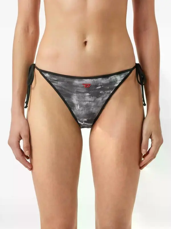 DIESEL® Abstract-print Bikini Bottom