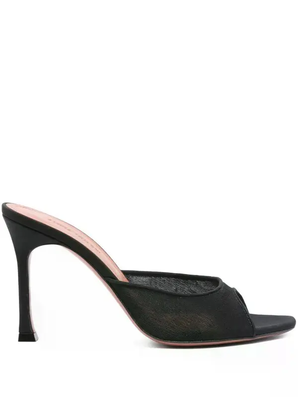 Amina Muaddi 100mm Peep-toe Sandals