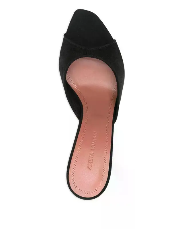 Amina Muaddi 100mm Peep-toe Sandals