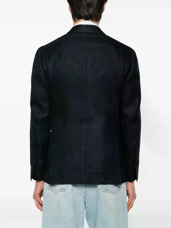 LARDINI Checked Blazer