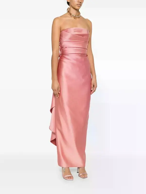 Elie Saab Floral-appliqué Gown