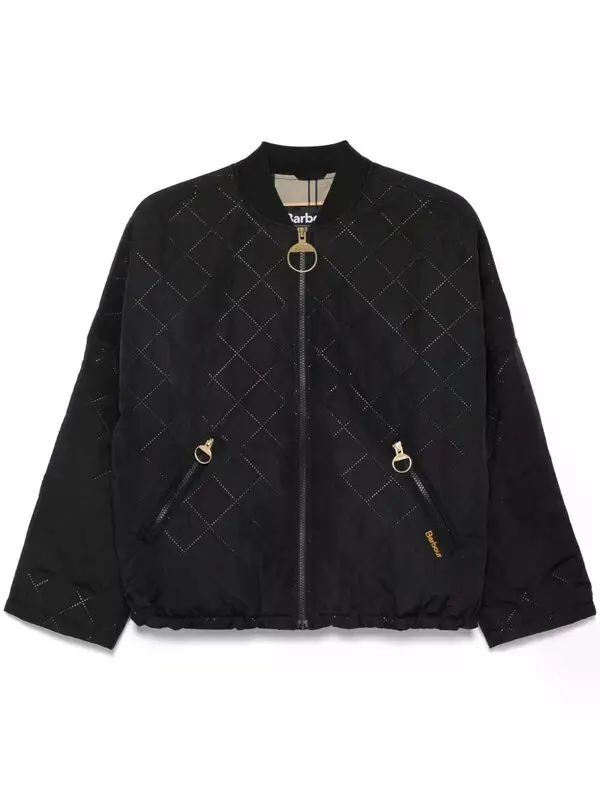 Barbour Emlyn Bomber Jacket - Black