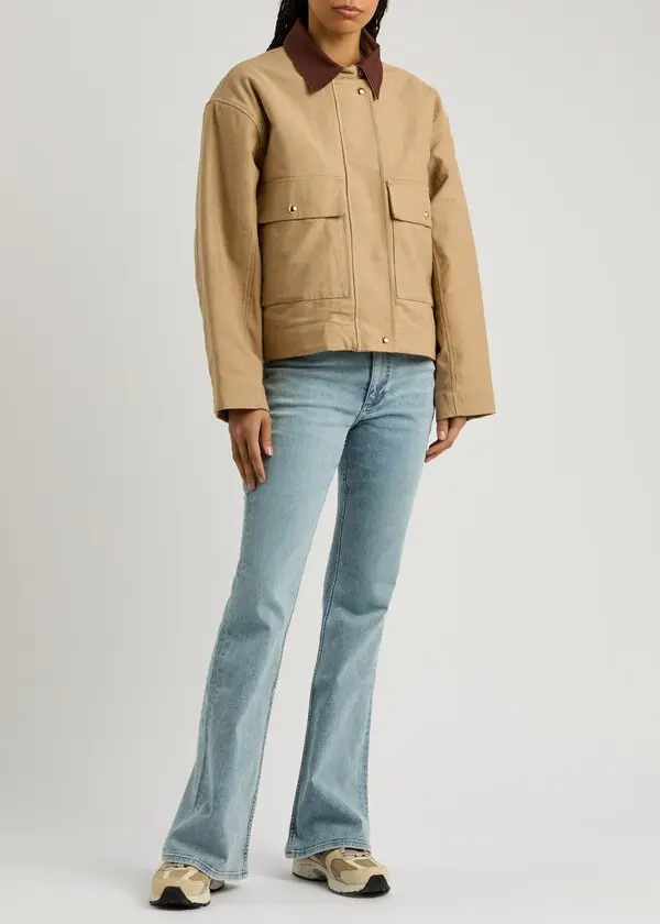 Rag & Bone Nonie Cotton Jacket - Beige