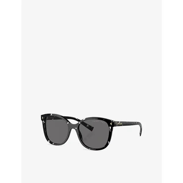 Prada Square Frame Sunglasses - Black