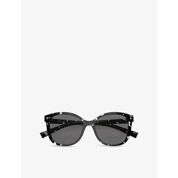Prada Square Frame Sunglasses - Black