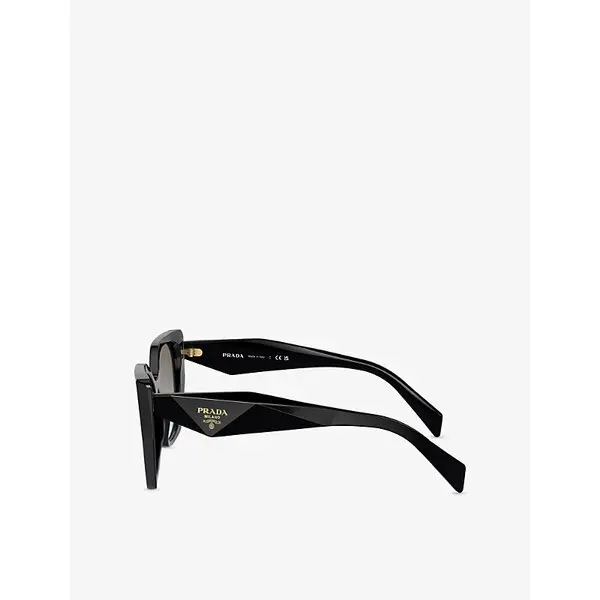 Prada Pr 19zs Square-frame Sunglasses - Black