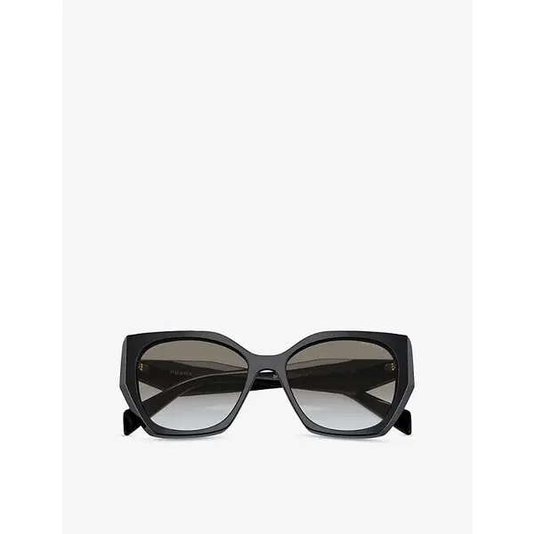 Prada Pr 19zs Square-frame Sunglasses - Black
