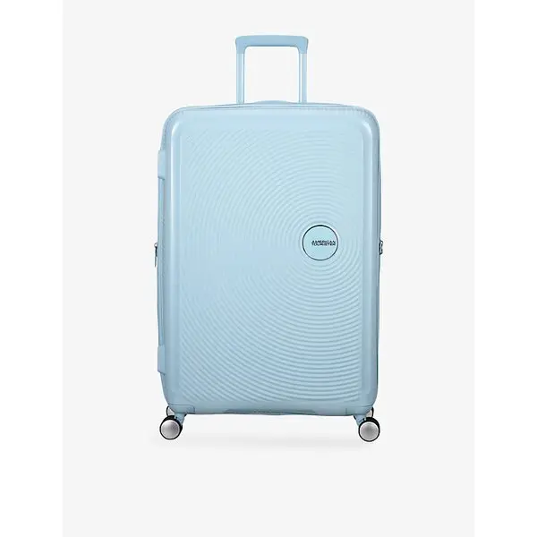 AMERICAN TOURISTER Soundbox Expandable Four-wheel Suitcase 77cm - Pastel Blue