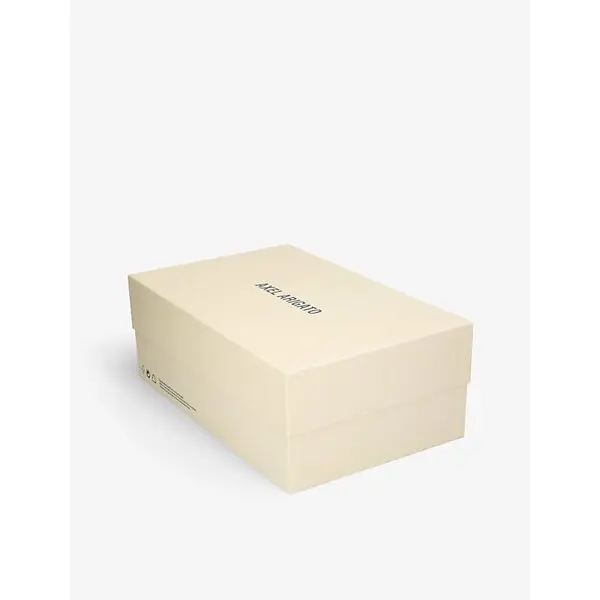 MAISON MARGIELA Tabi Split-toe Heeled Leather Courts - Black