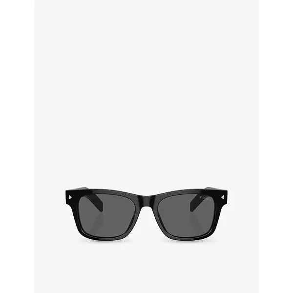 Prada Square-frame Sunglasses - Black