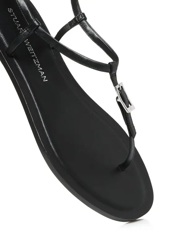 STUART WEITZMAN Georgie Lace-up Sandals - Black