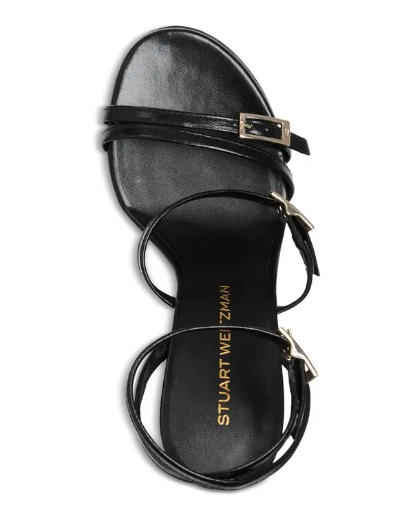 STUART WEITZMAN Georgie 100 Sandals - Black
