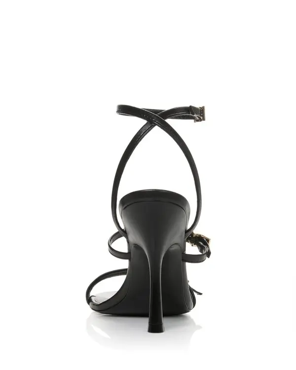 STUART WEITZMAN Georgie 100 Sandals - Black