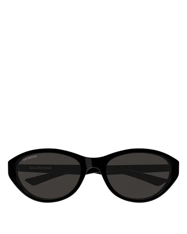 Balenciaga 58MM Oval Sunglasses Oval sunglasses in black - Balenciaga | Mytheresa main image 3