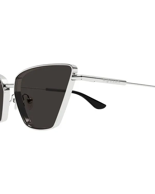 Alexander McQueen Cat Eye Sunglasses - Silver