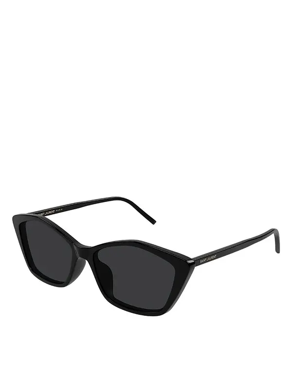 Saint Laurent 57mm Cat Eye Sunglasses - Black