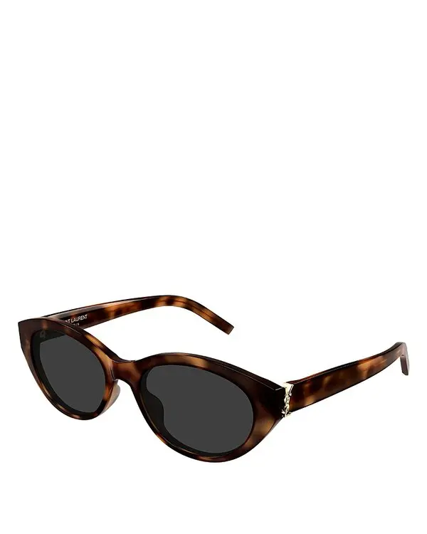 Saint Laurent Oval Sunglasses 54mm - Avana