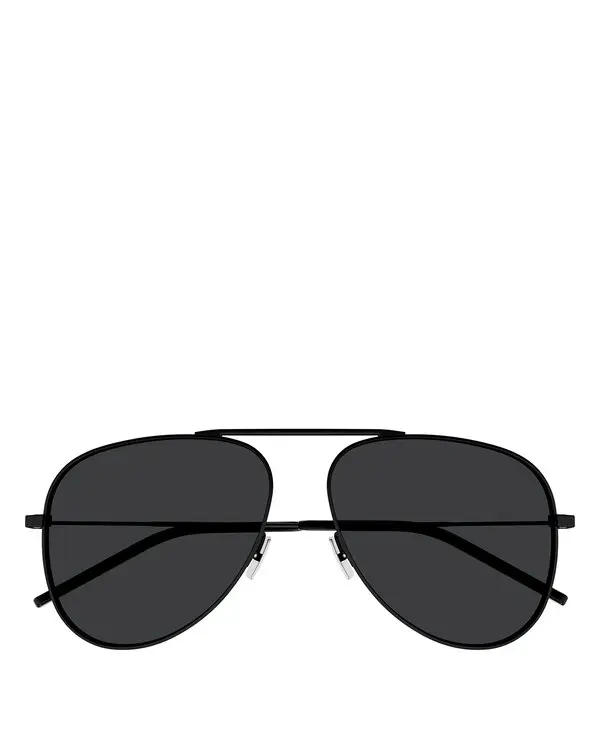 Saint Laurent Pilot Sunglasses, 59mm