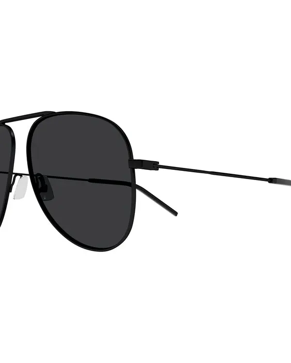 Saint Laurent Pilot Sunglasses, 59mm