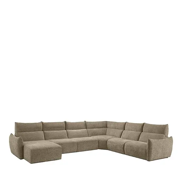 GIUSEPPE NICOLETTI Paradiso 6-piece Sectional - Baobab - Cammello