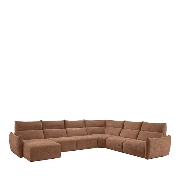 GIUSEPPE NICOLETTI Paradiso 6-piece Sectional - Baobab - Ruggine